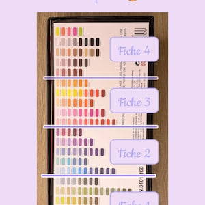 Guangna 168 Color Chart (blank Digital PDF Format - Brush Acrylic ...