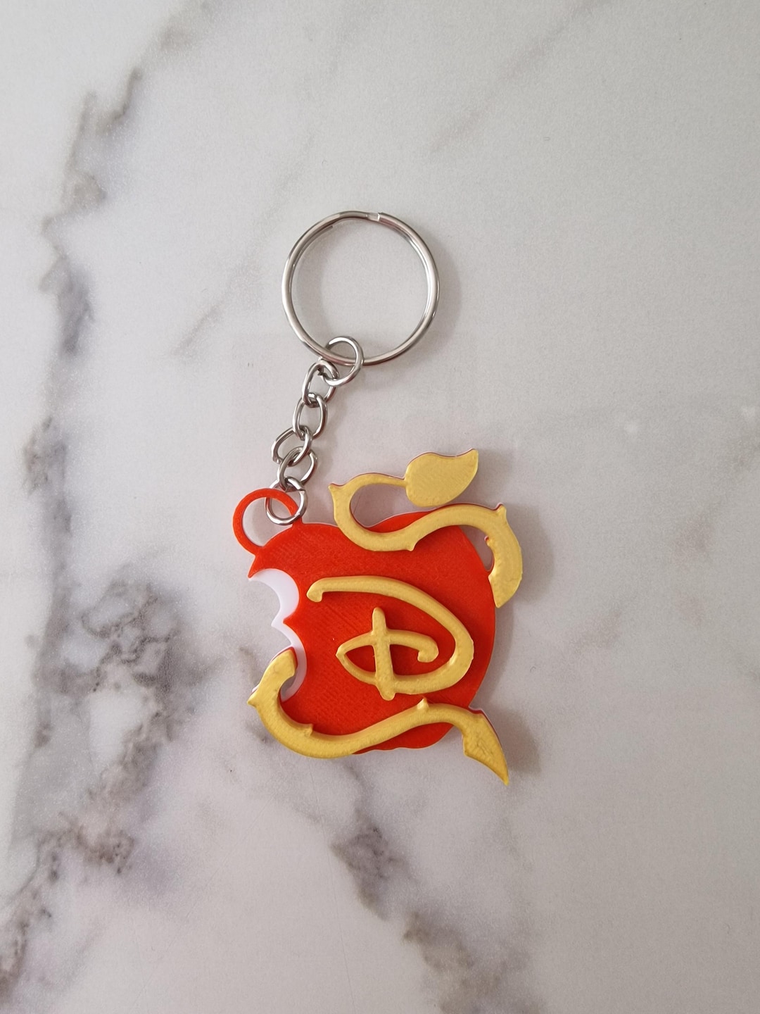 Disney Descendants 3D Printed Character Keychain Unique Movie Fan ...