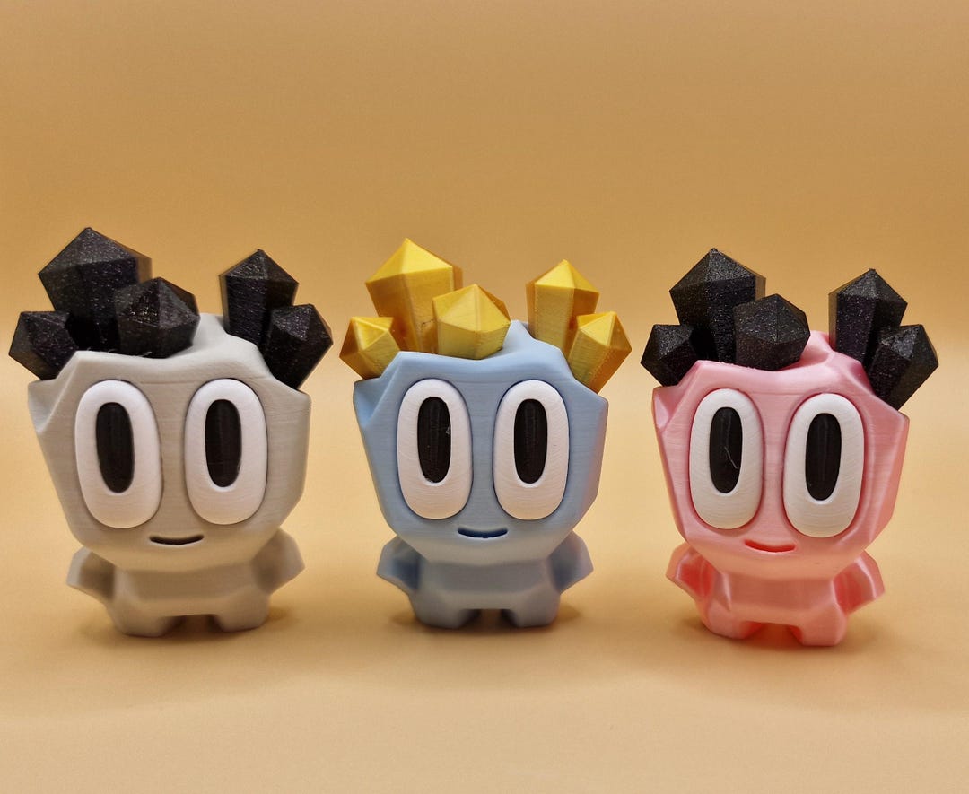 Cute Pet Rock Bundle | 3D Printed Collectibles | Surprise Mystery Box ...