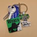 Wicked Musical 3D Printed Keychain - Elphaba & Glinda Inspired Defying ...