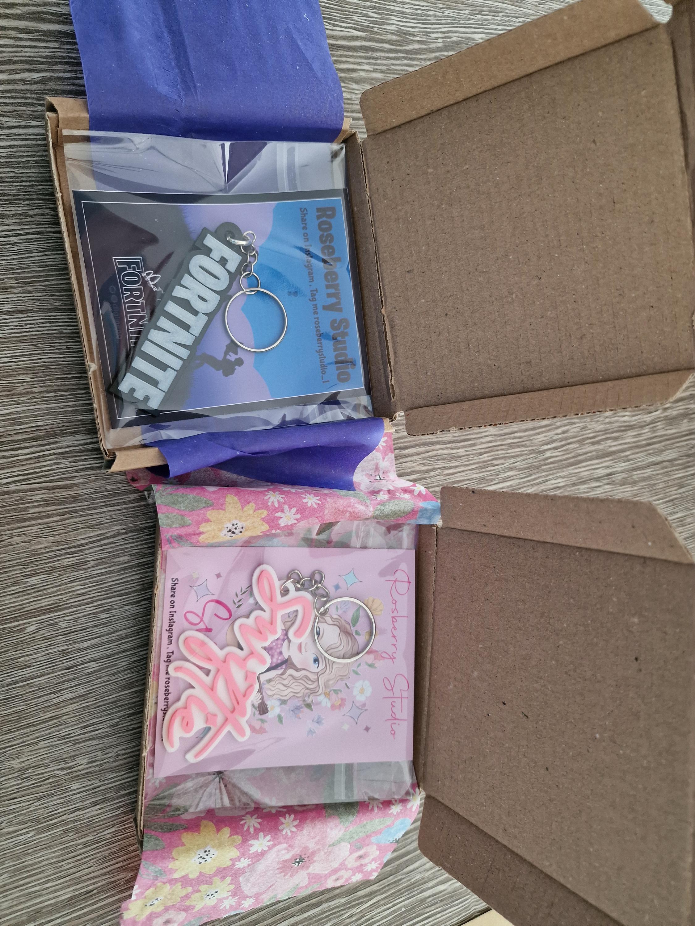 Bluey Keyring, Keychain 3d Printed, Bluey, Keyring, Keychain, Bingo, 3d ...