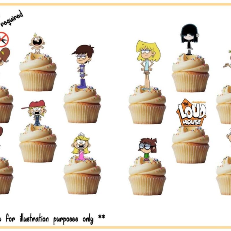 Black Cartoon Characters Loud House - Etsy Canada