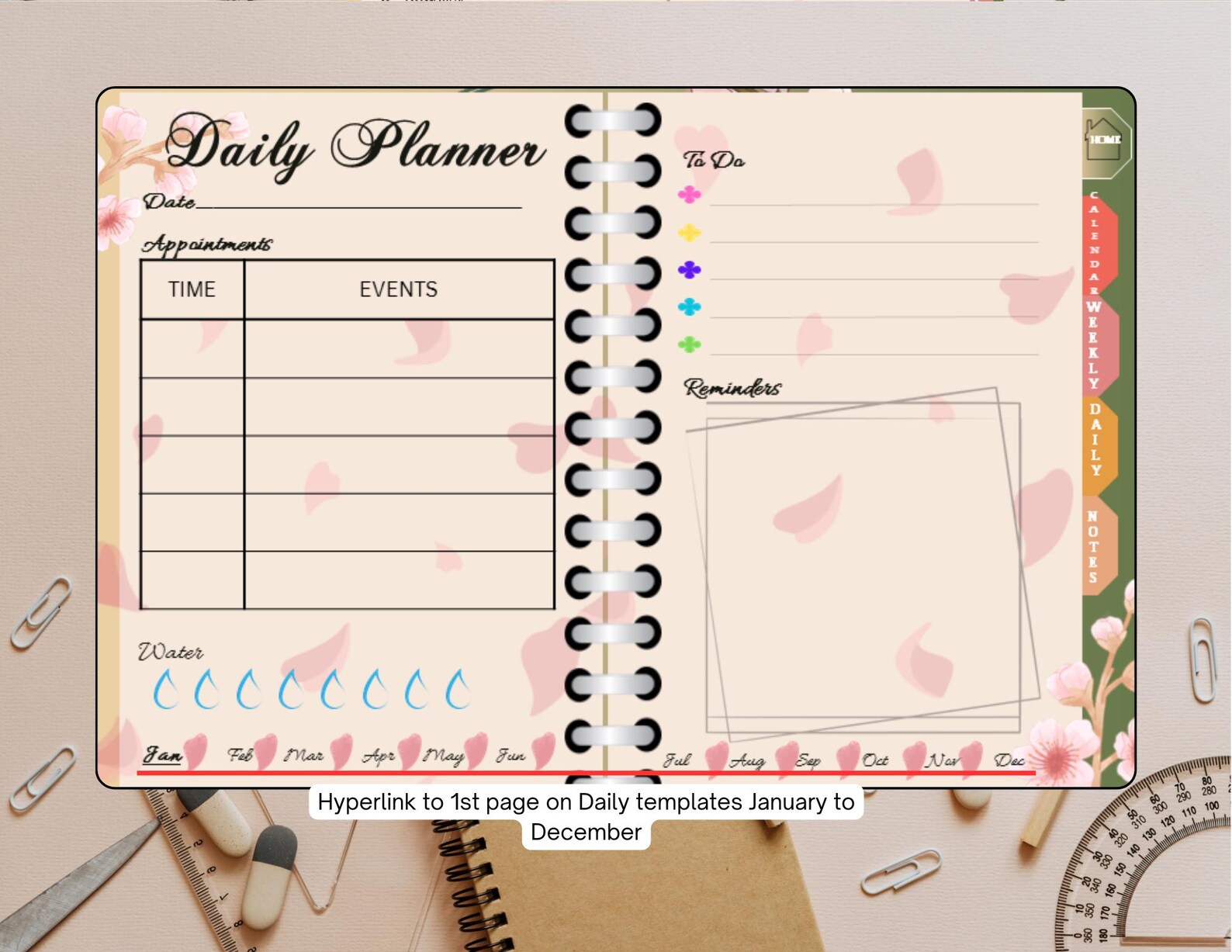 Creative Design Printable and Digital Planner, Goodnotes Planner ...