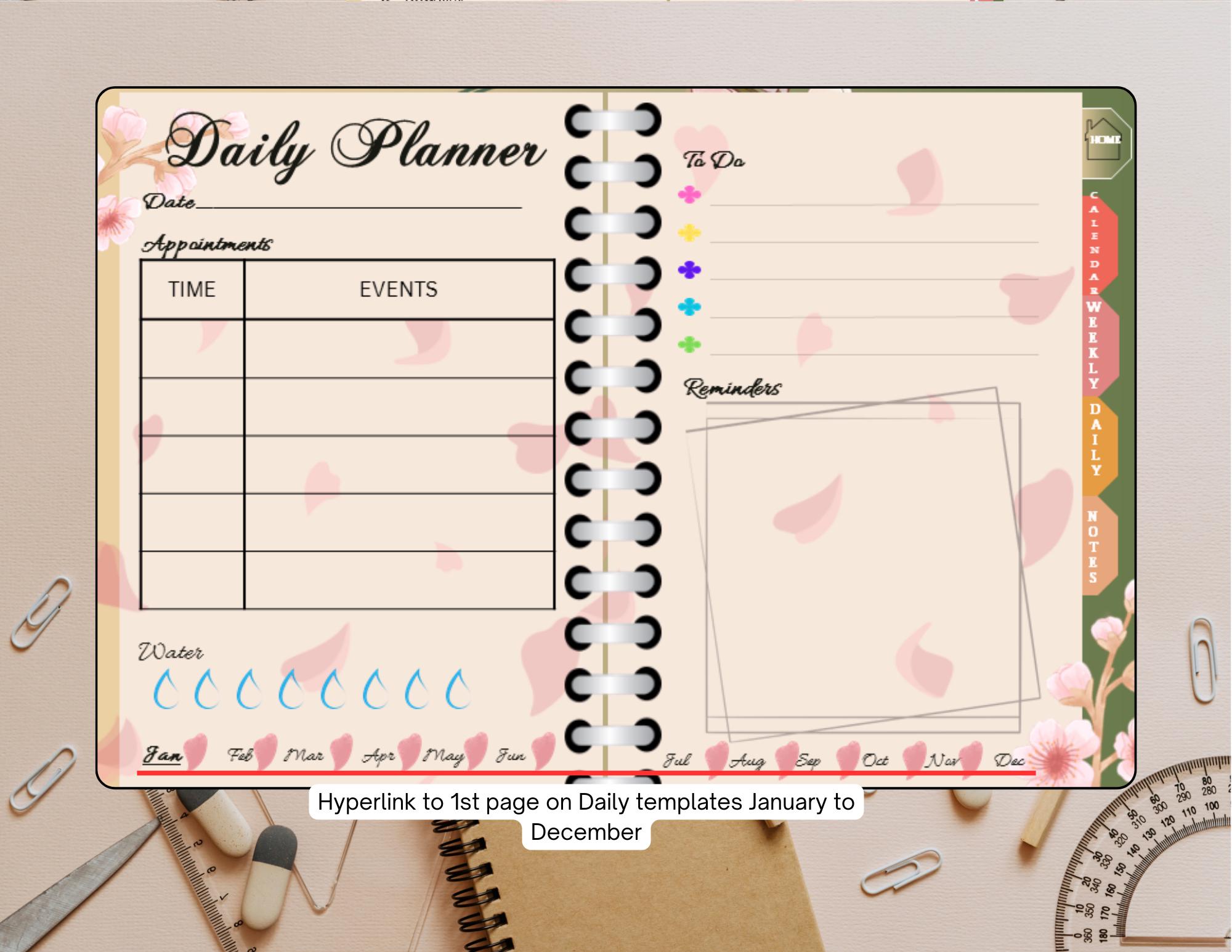 Creative Design Printable and Digital Planner, Goodnotes Planner ...