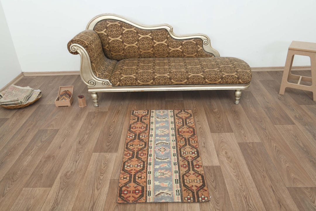 Boho Rug, 2x4 Door Mat Rug, Vintage Door Mat, Rug, Bathroom Rug, Wall ...