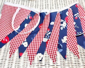 Patriotic Bunting Banner - Etsy