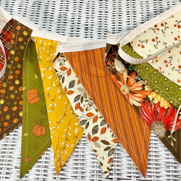 Fall Bunting - Etsy