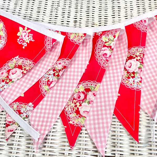 Shabby Chic Bunting - Etsy