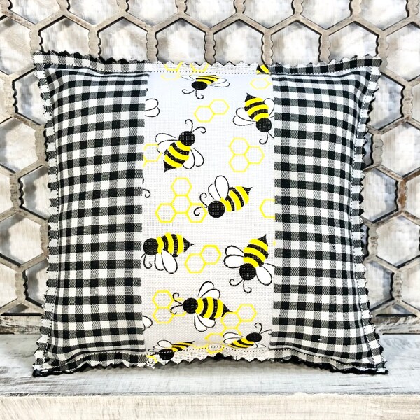 Bee Pillow - Etsy