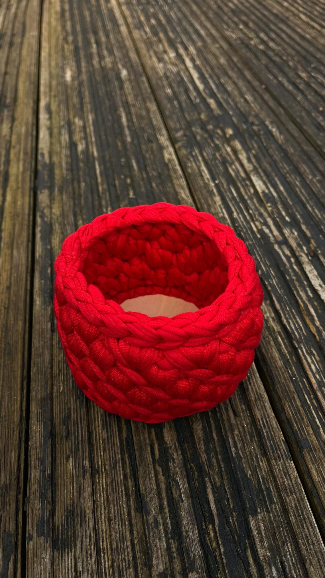Handmade Knit Basket Small-organizer Basket-gift Idea - Etsy