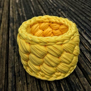 Handmade Knit Basket Small-organizer Basket-gift Idea - Etsy