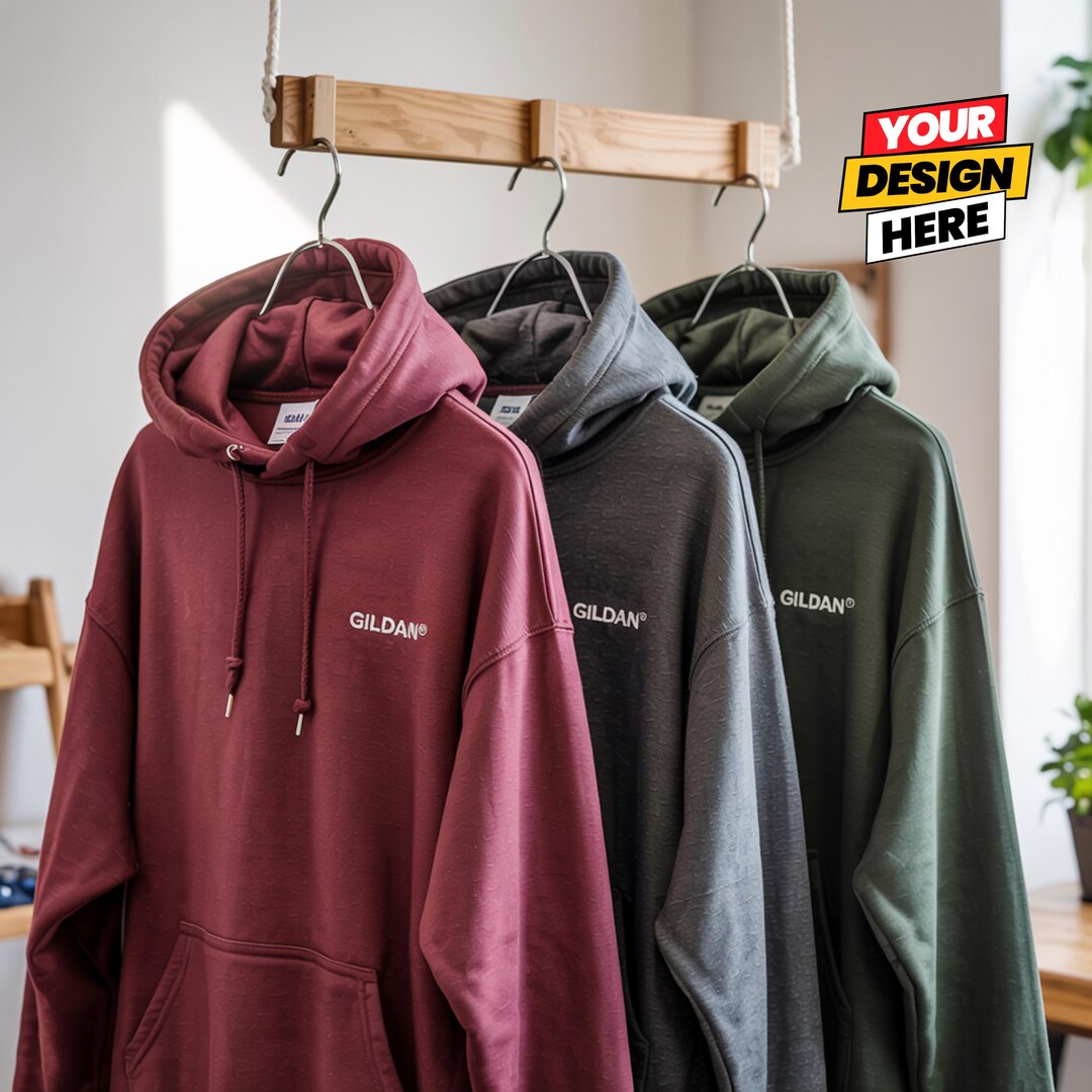 Custom Hoodie: Personalized Business Logo, Photo & Text - Etsy