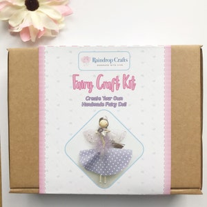 Fairy Doll Kit - Handmade Fairy Doll - Fairy DIY - Lilac Fairy - Fairy ...