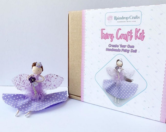Fairy Craft Kit- Handmade Fairy Doll - Craft Kit, Fairy Doll DIY ...