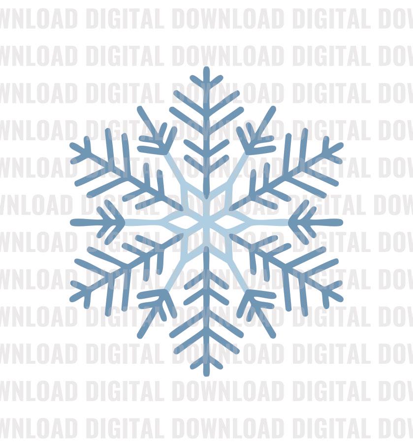 Snowflake Clipart - High Resolution Winter Snowflake Graphics - Etsy