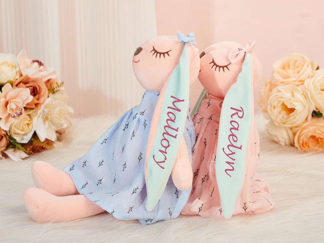 Custom Bunny Rabbit for Baby/kid,personalized Soft Plush Toy ...