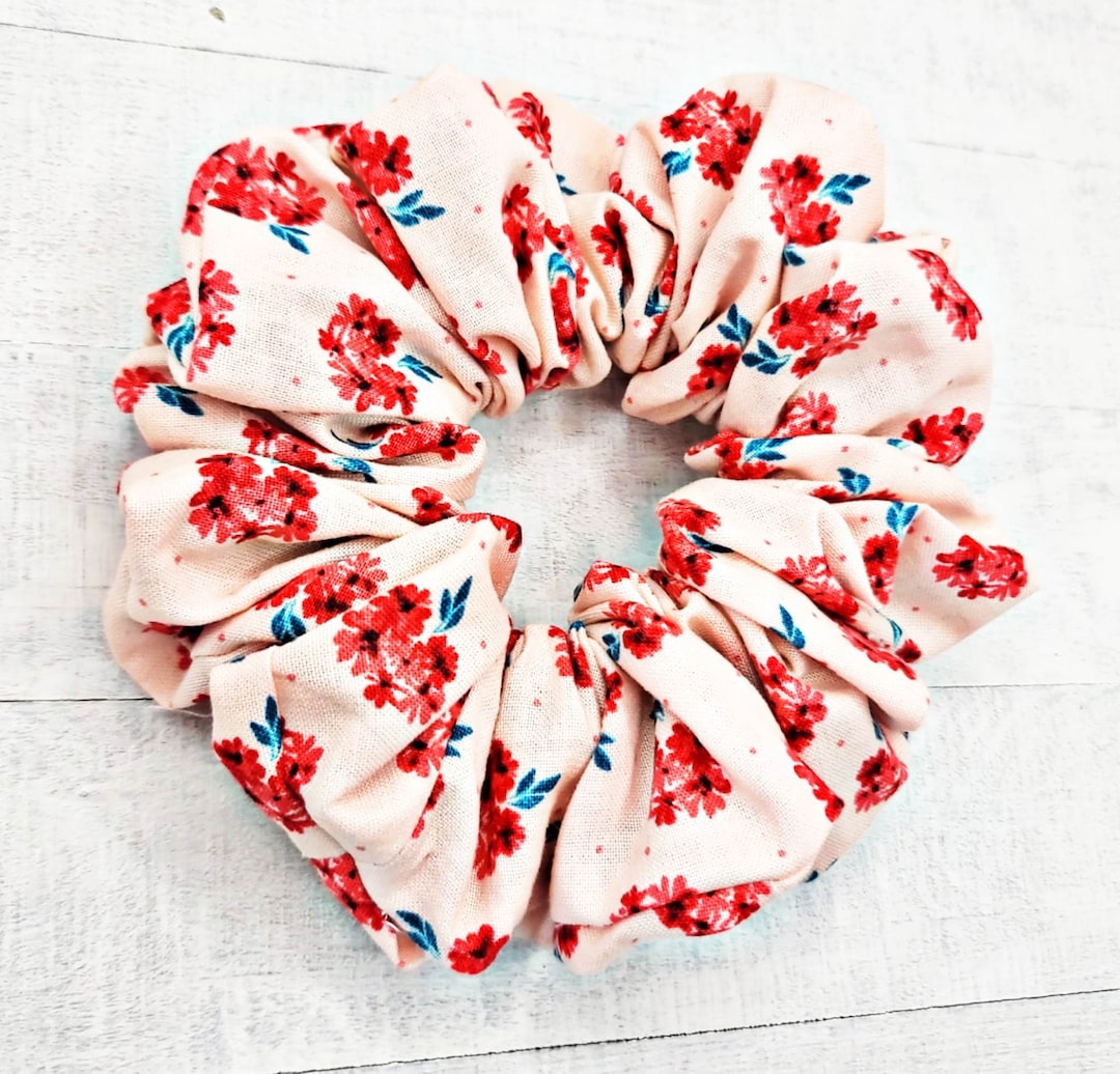 Summer Scrunchies/flower Scrunchie/scrunchy/wedding Scrunchies/hair ...