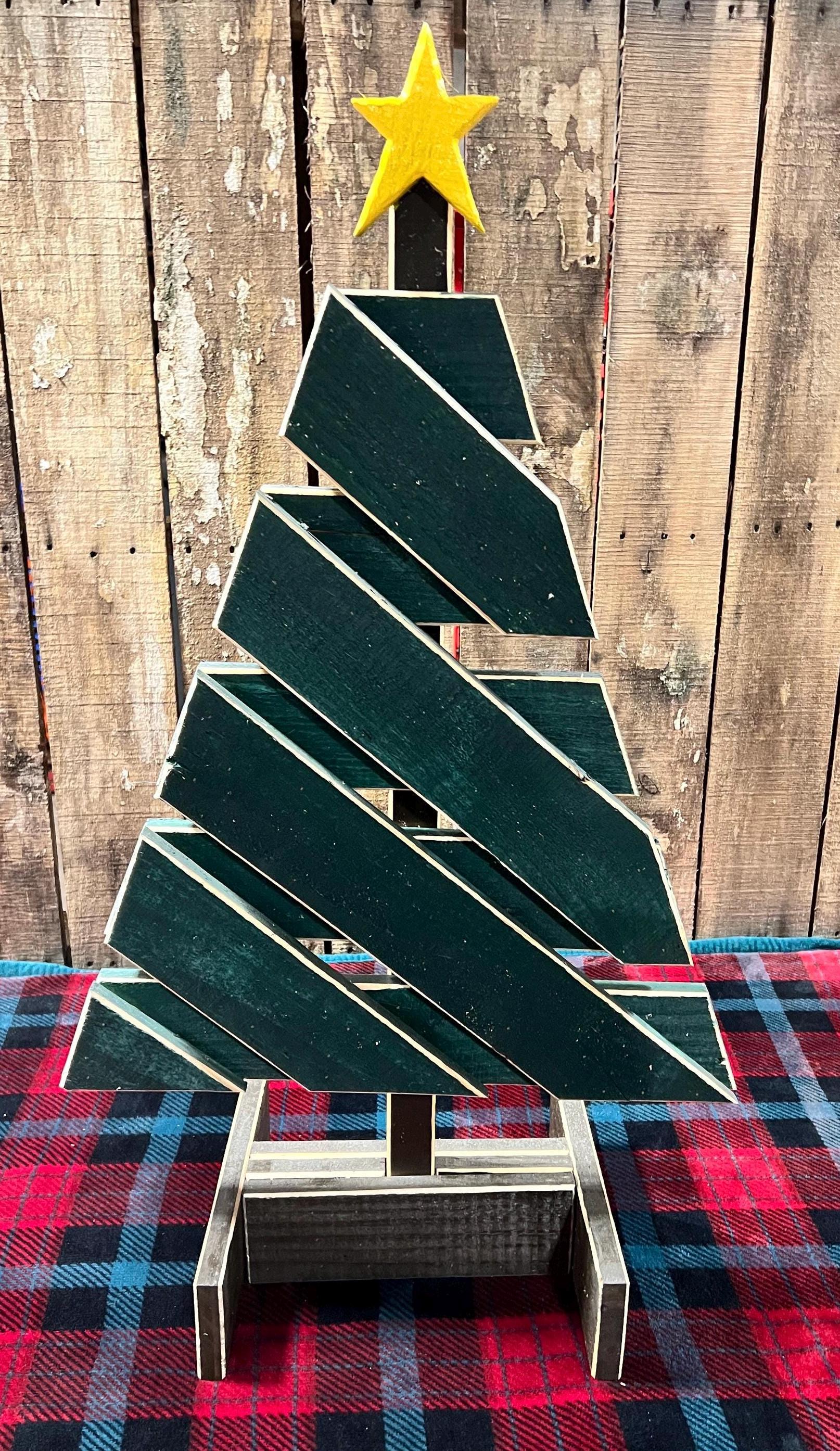Rustic Wooden Slat Christmas Tree - Etsy