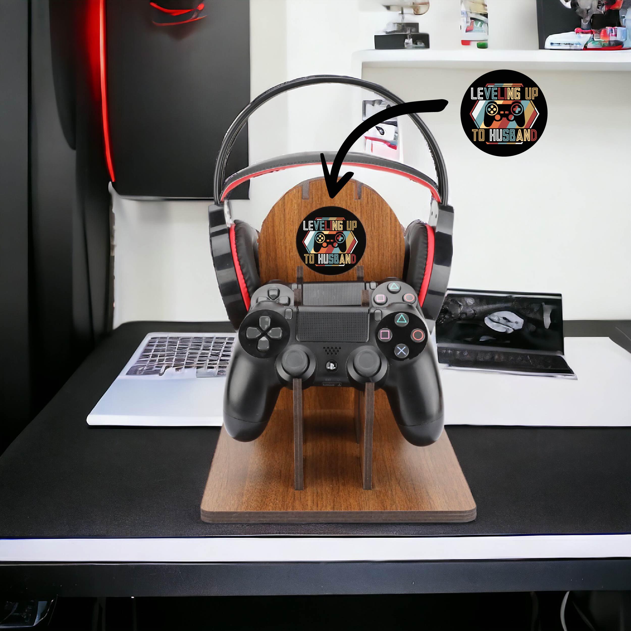 Wooden Game Controller Stand, Boyfriend Christmas Gifts for Husband ...