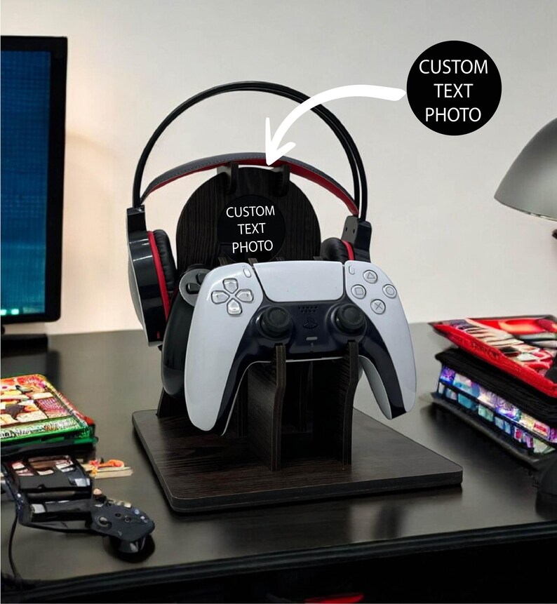 Wooden Game Controller Stand, Boyfriend Christmas Gifts for Husband ...