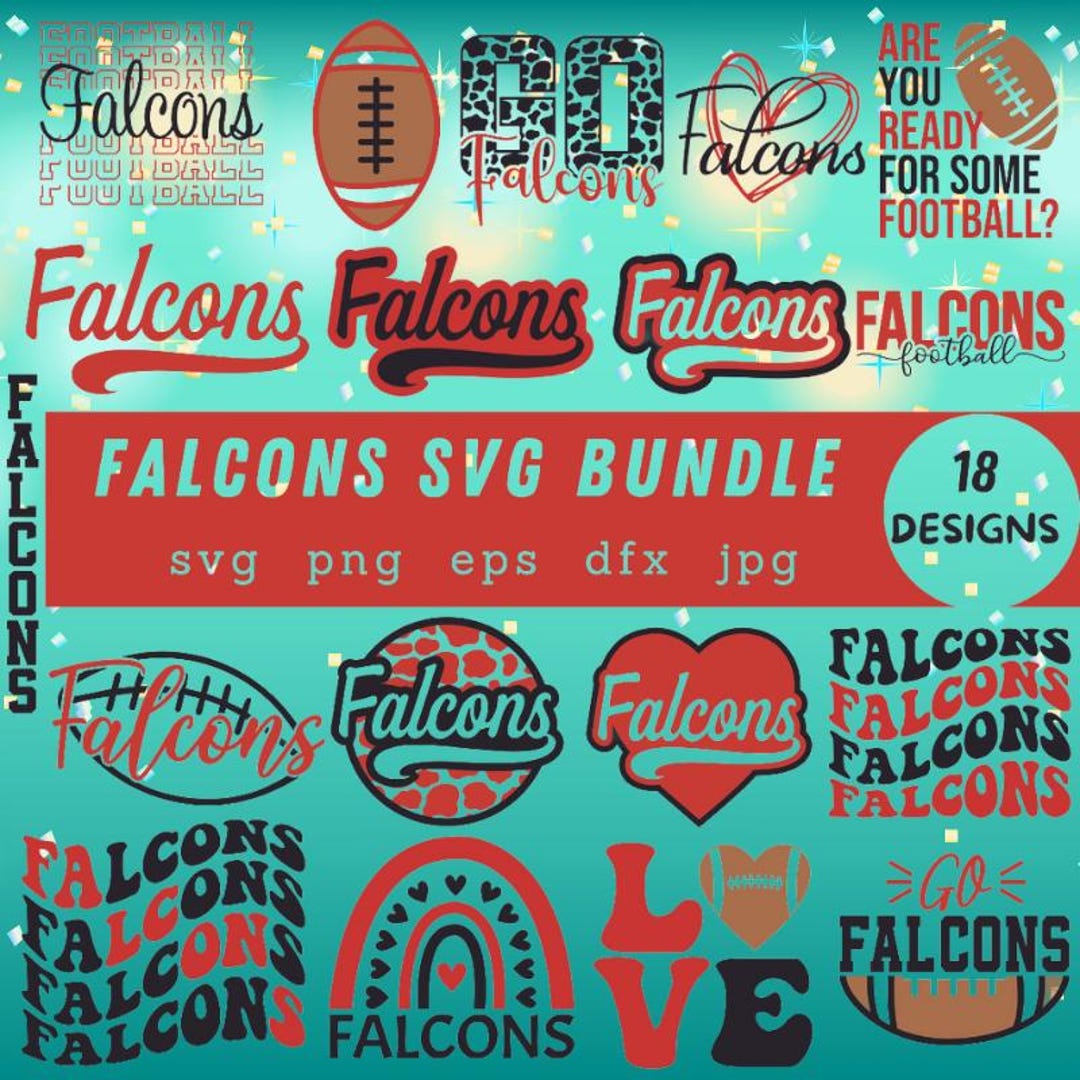Go Falcons Svg Bundle, Falcons Png Bundle, Falcons Shirt Svg, Instant ...