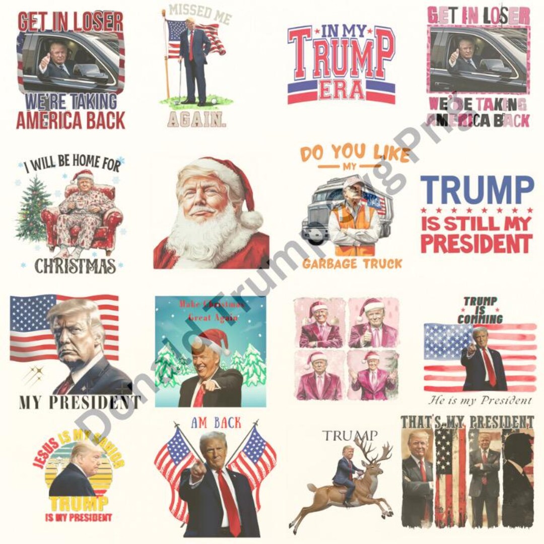 Cool Donald Trump as Garbage Collector PNG, Stay Trashy, Donald Trump ...