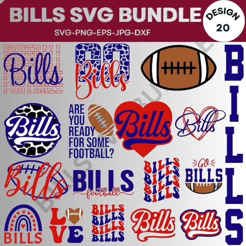 Bills SVG, Bills PNG Bundle, Bills Mascot, Bills Cheer Svg, Bills Shirt ...