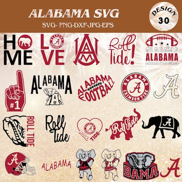 Alabama Svg - Etsy