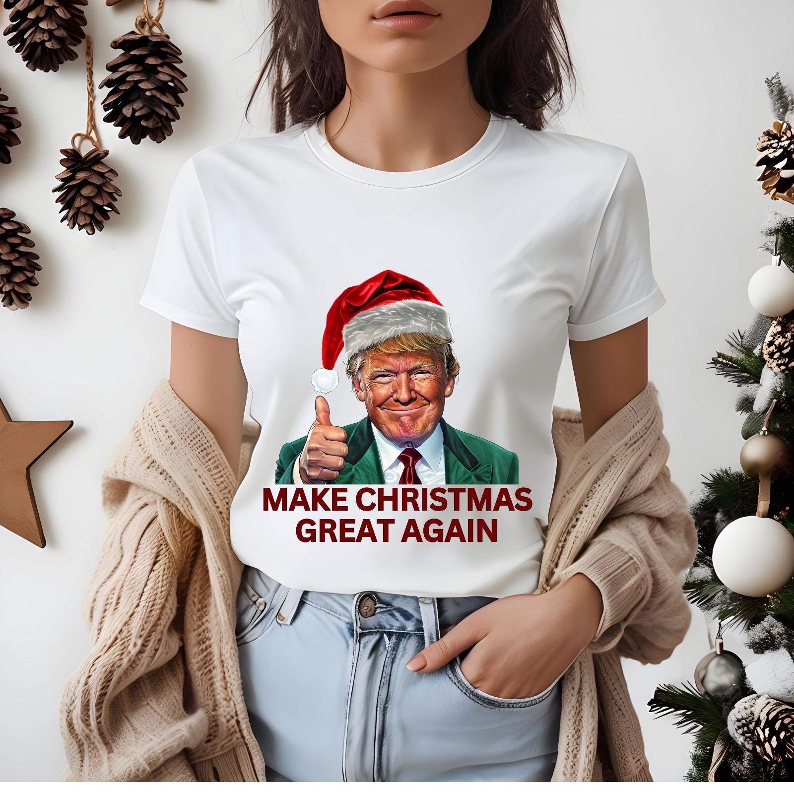 Trump Svg ,png ,christmas, Donald Trump Svg, Funny Trump Christmas ...