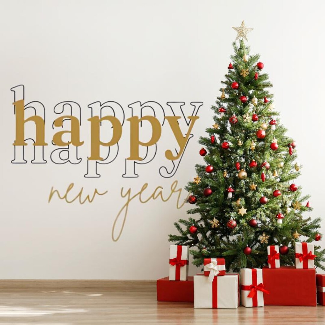 Bundle PNG New Year 2025 Retro Disco Ball Ribbon Bow 2025 Era Champagne ...