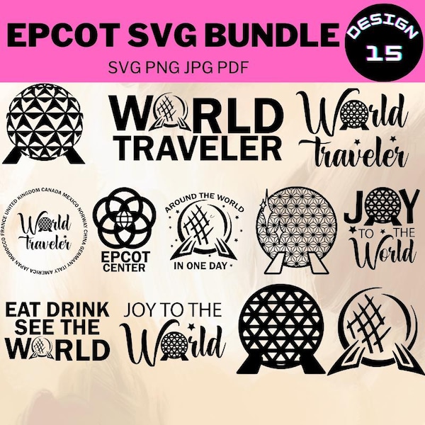 Epcot Ball Svg - Etsy