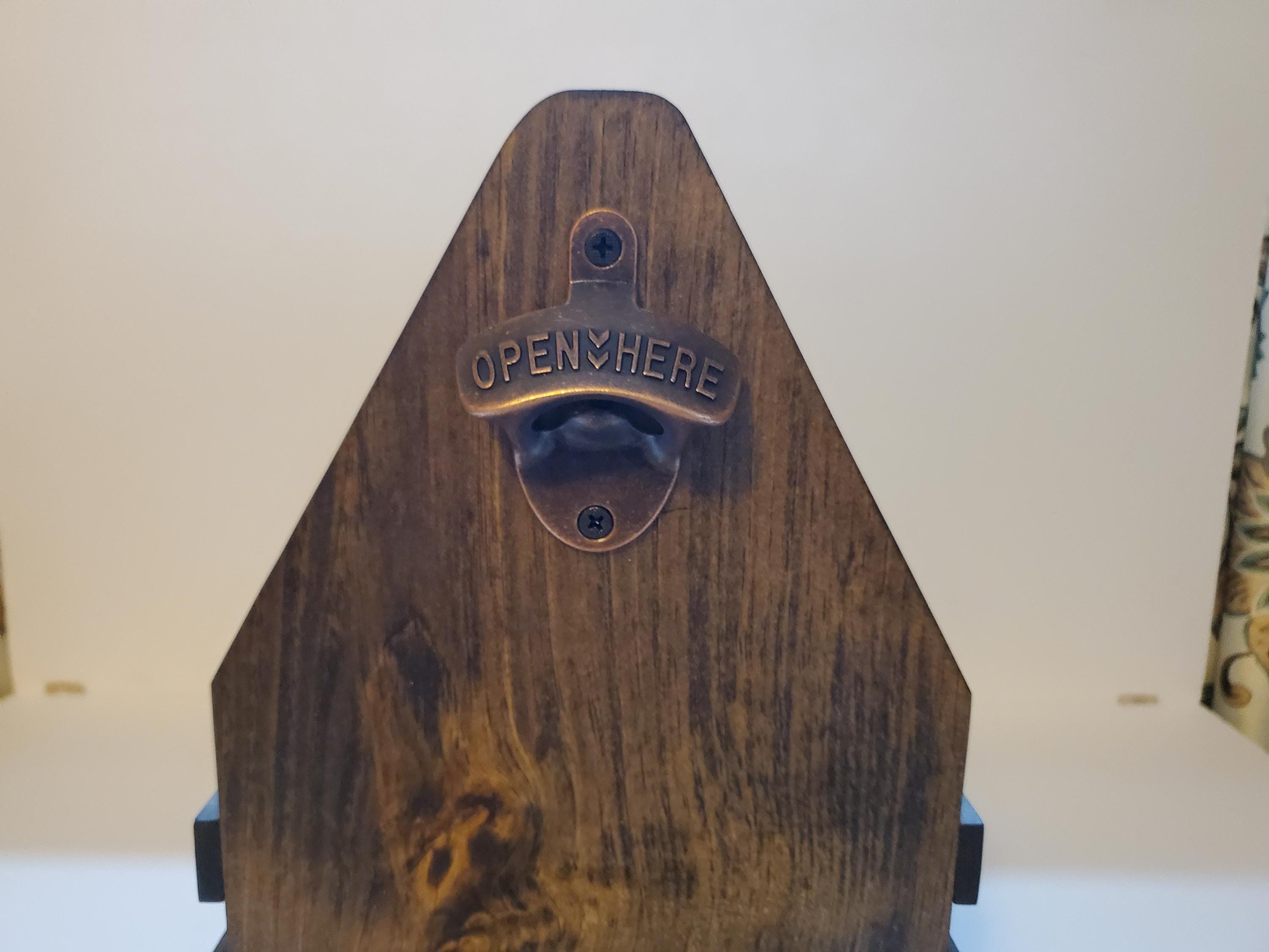 Handmade Wooden Beer & Wine Tote | 6-bottle Carrier With Cork Dividers ...