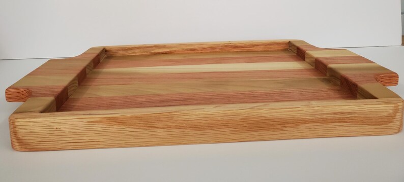 Solid Hardwood Food Safe Serving Tray - Etsy