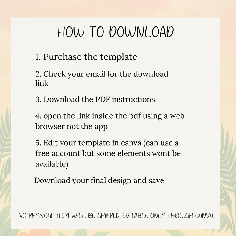 Editable Summer Flyer Canva Template | Bright Boutique Ad for Online ...