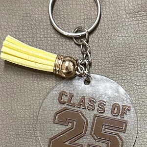 Class of 2025 Keychain - Etsy