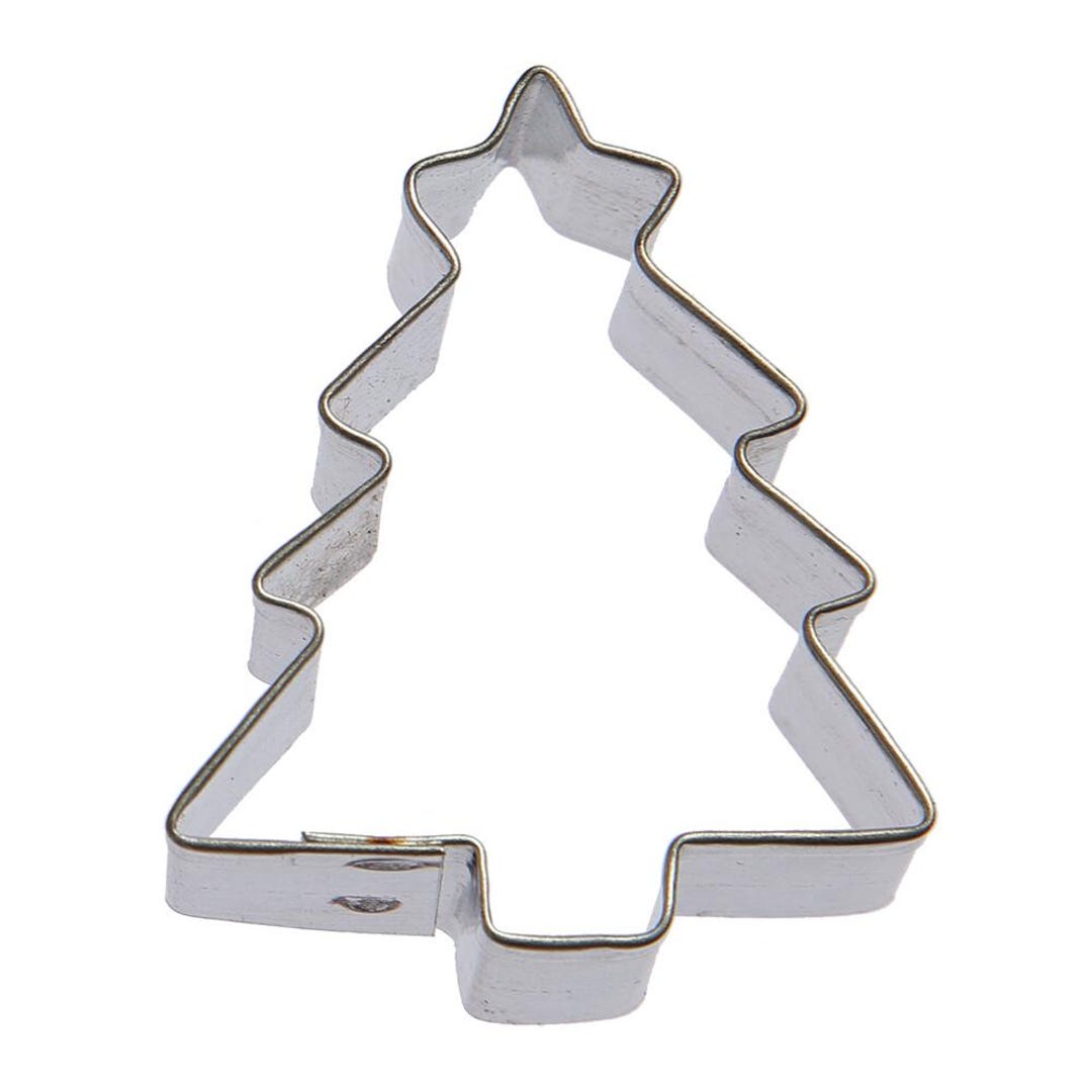 Mini Christmas Tree Cookie Cutter 1.6 in M9, Handmade in the USA, Tin ...
