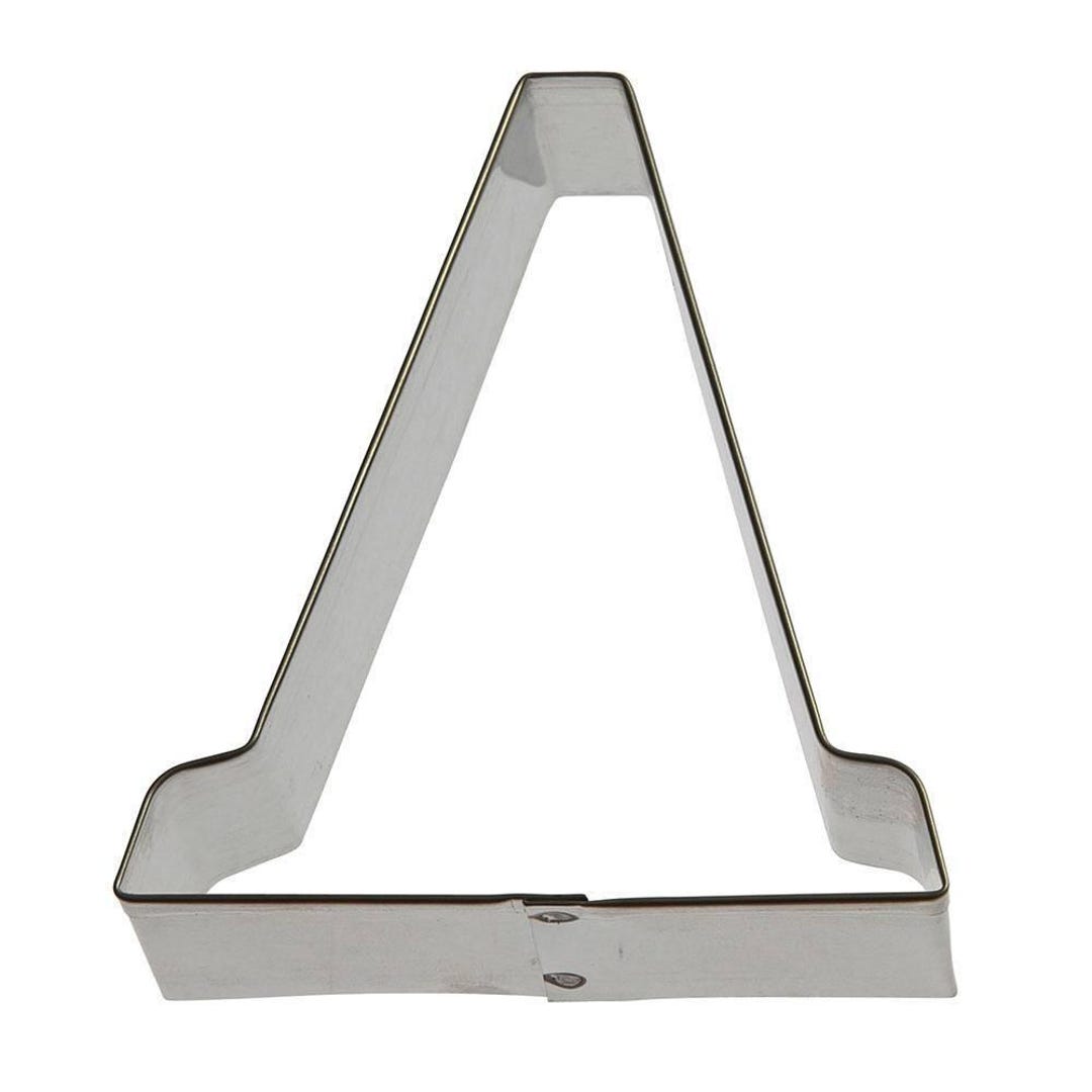 Traffic Cone Cookie Cutter 3.5 in B1634, Handmade in the USA - Etsy