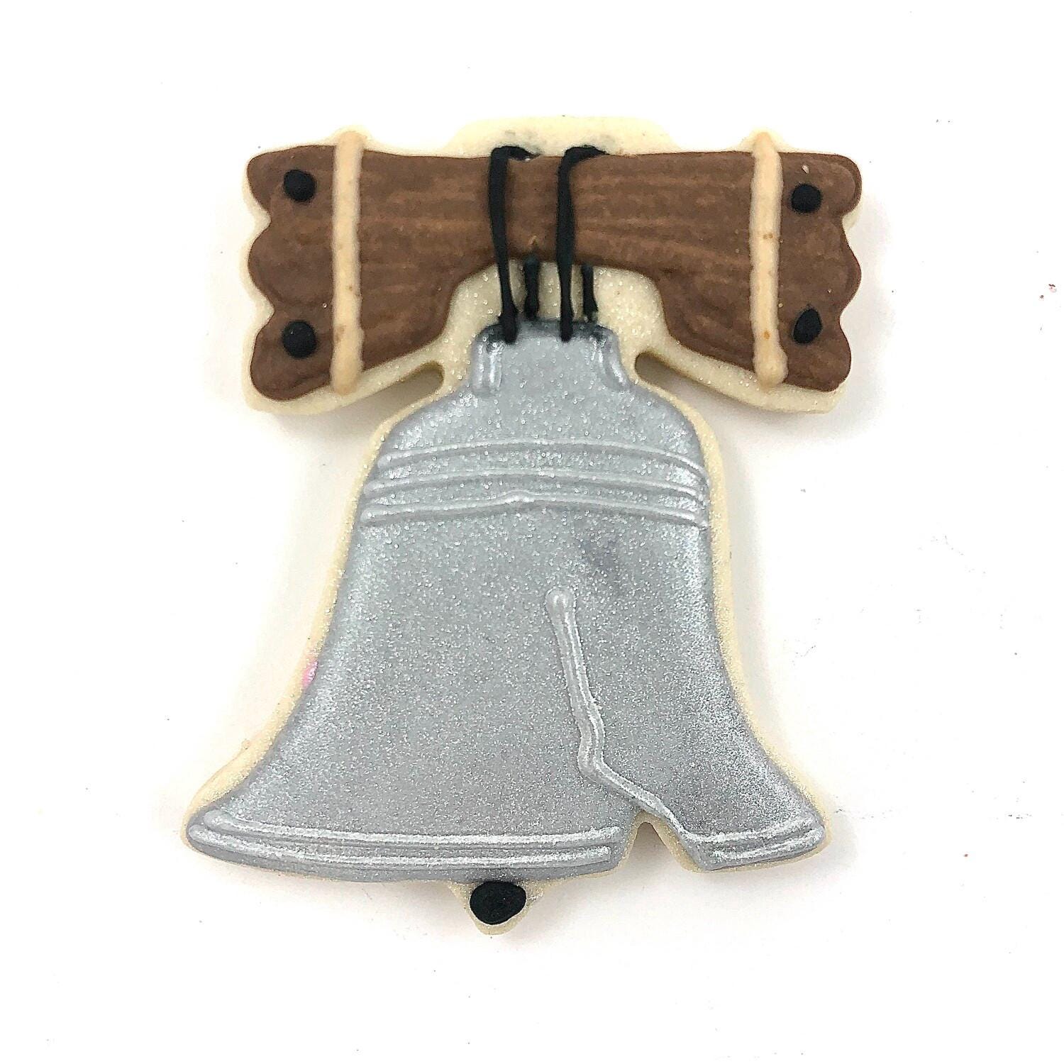 Liberty Bell Cookie Cutter 3.5 In. B1443, Handmade in the USA - Etsy