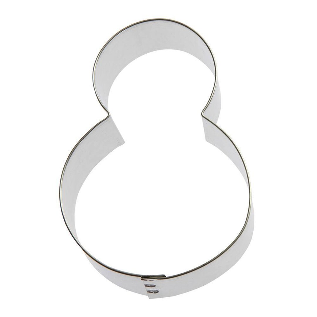 Snowman or Monster Eyes Cookie Cutter 4 in B1622, Handmade in the USA ...