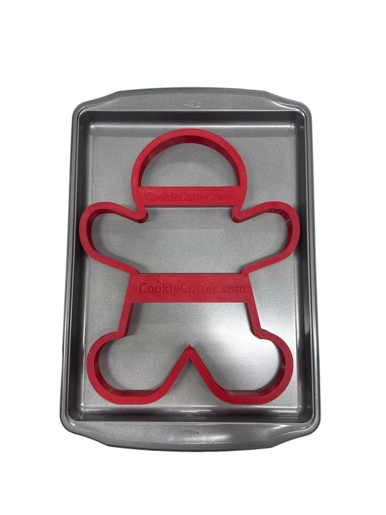 XXL Gingerbread Man Gingerbread Giant 14 Inch 3D Printed in the USA - Etsy