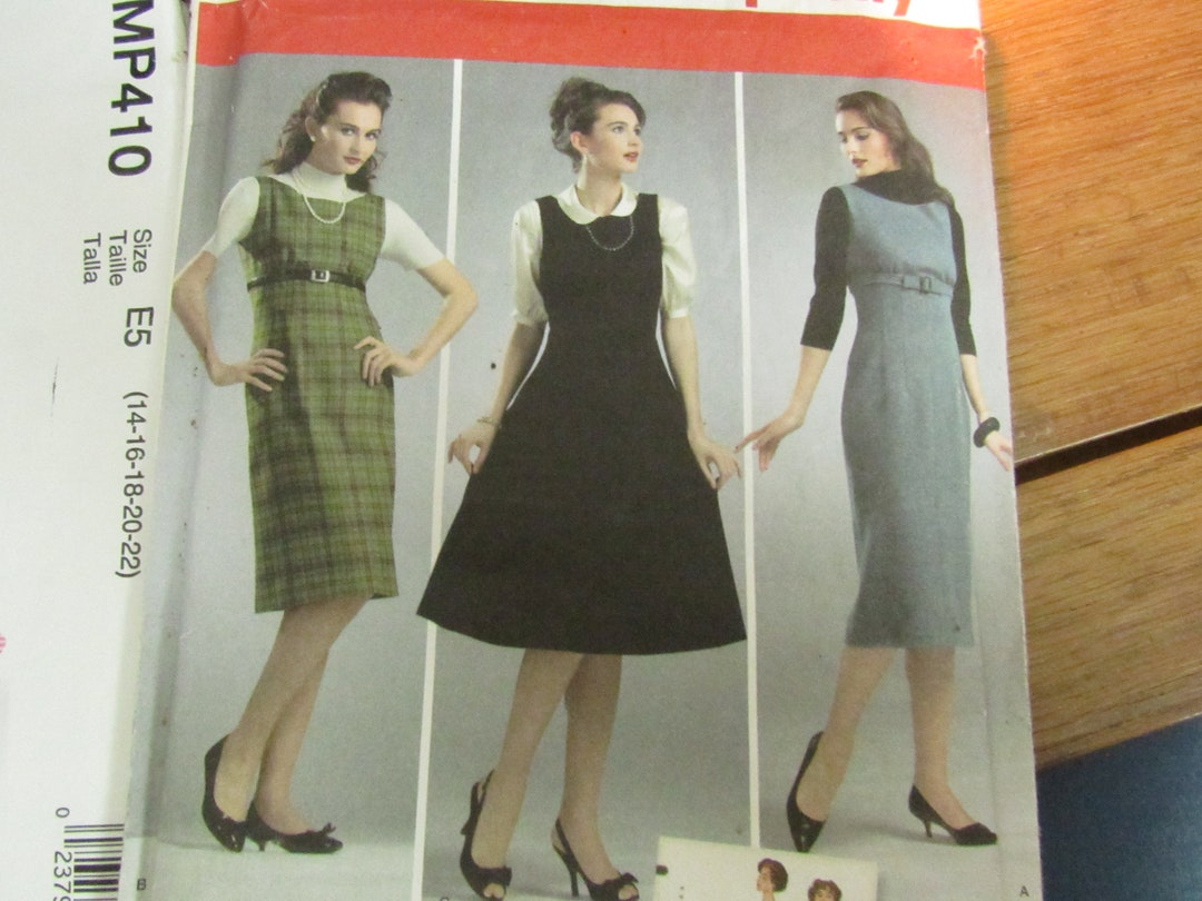 Boarding School 1950's Historic Pattern Plus Size Patern 14 to 22 - Etsy