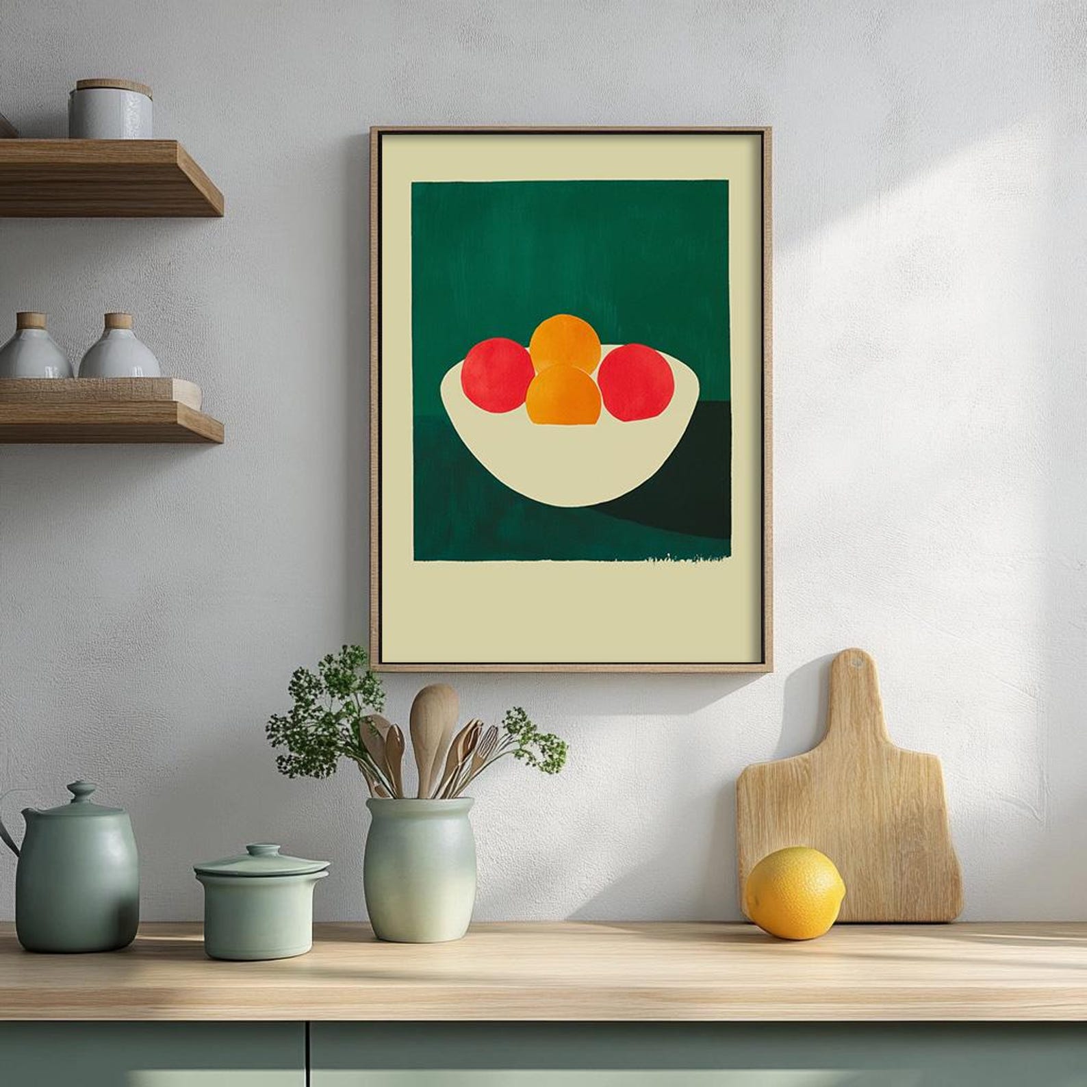 Still Life, Printable Wall Art, Bowl of Fruit, Poster, Digital Download ...