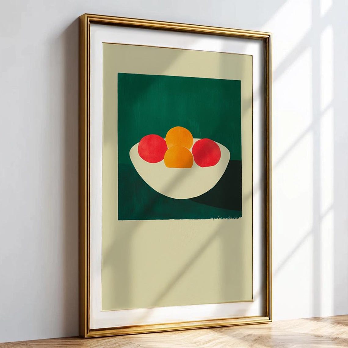 Still Life, Printable Wall Art, Bowl of Fruit, Poster, Digital Download ...
