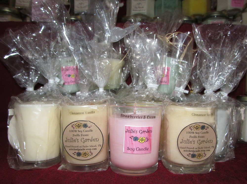 Scented Soy Candles 3 oz. Soy Candle Votive Jar Soy Candle | Etsy