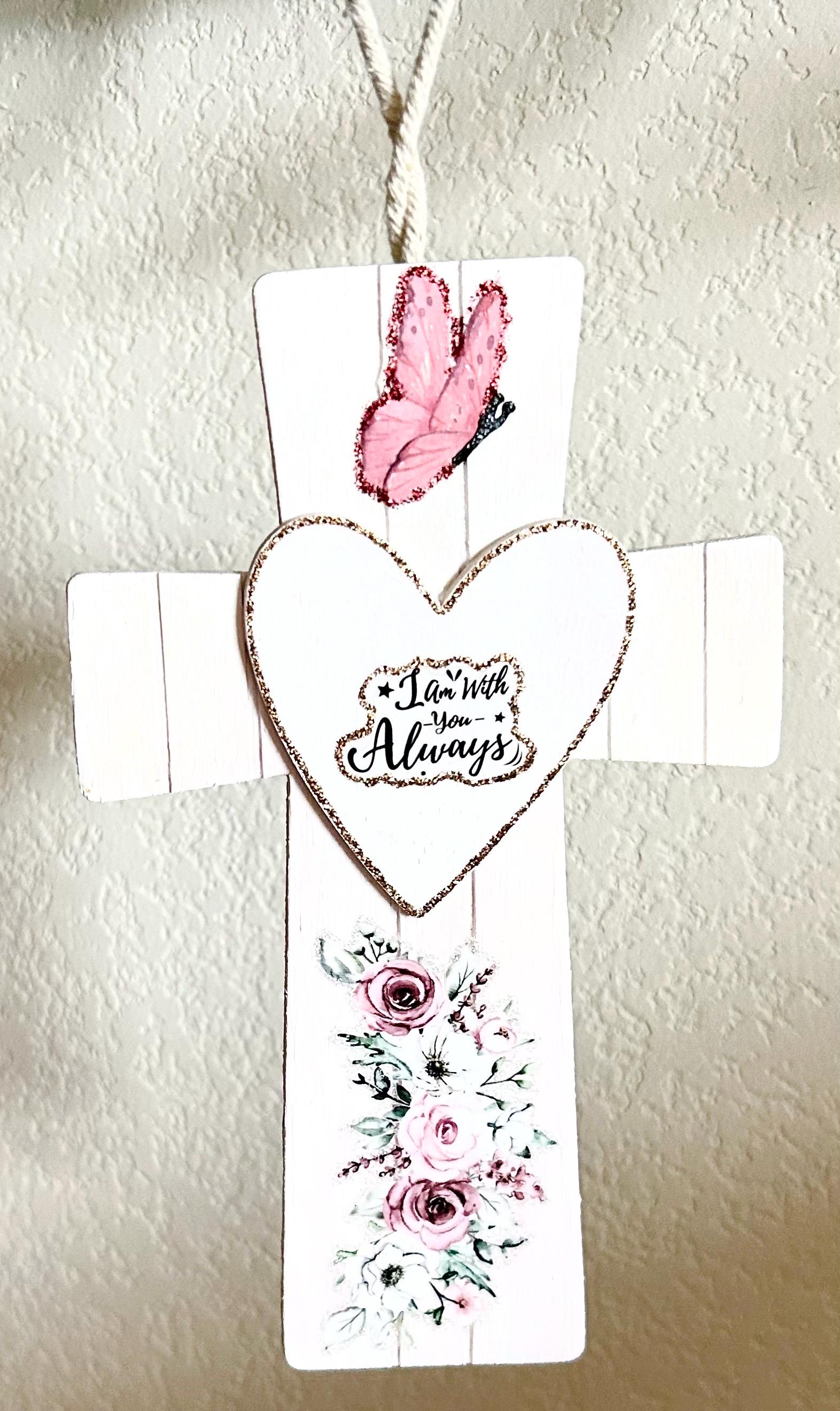 Cross, Inspirational Decor, Positive Decor, Inspirational Message ...