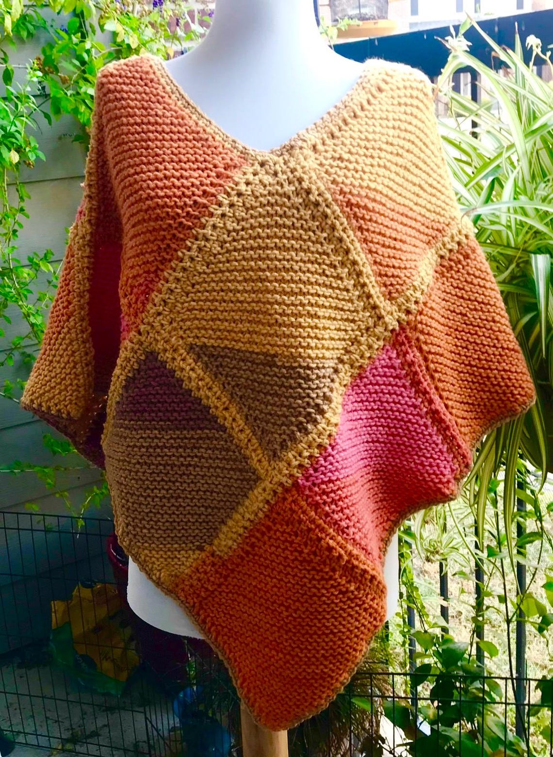 Ladies Stylish Ponchos, Fall Poncho, Lacy Poncho, Crocheted Poncho ...