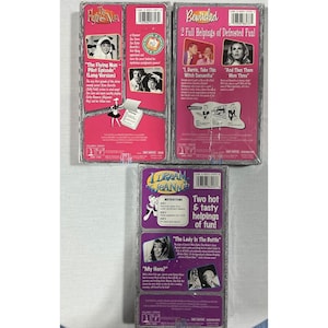 TV Screen Gems VHS Lot Flying Nun Bewitched I Dream of Jeannie Used - Etsy