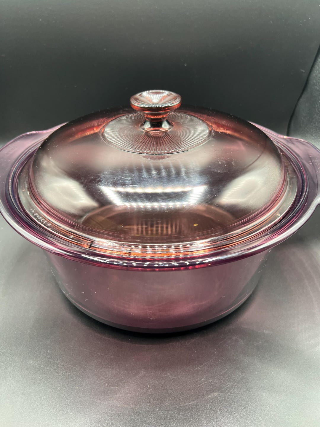 Corning Cranberry 5L Dutch Oven W/lid Purple PYREX - Etsy