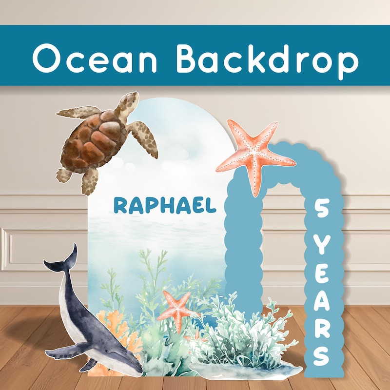 Cardboard Ocean Animals - Etsy