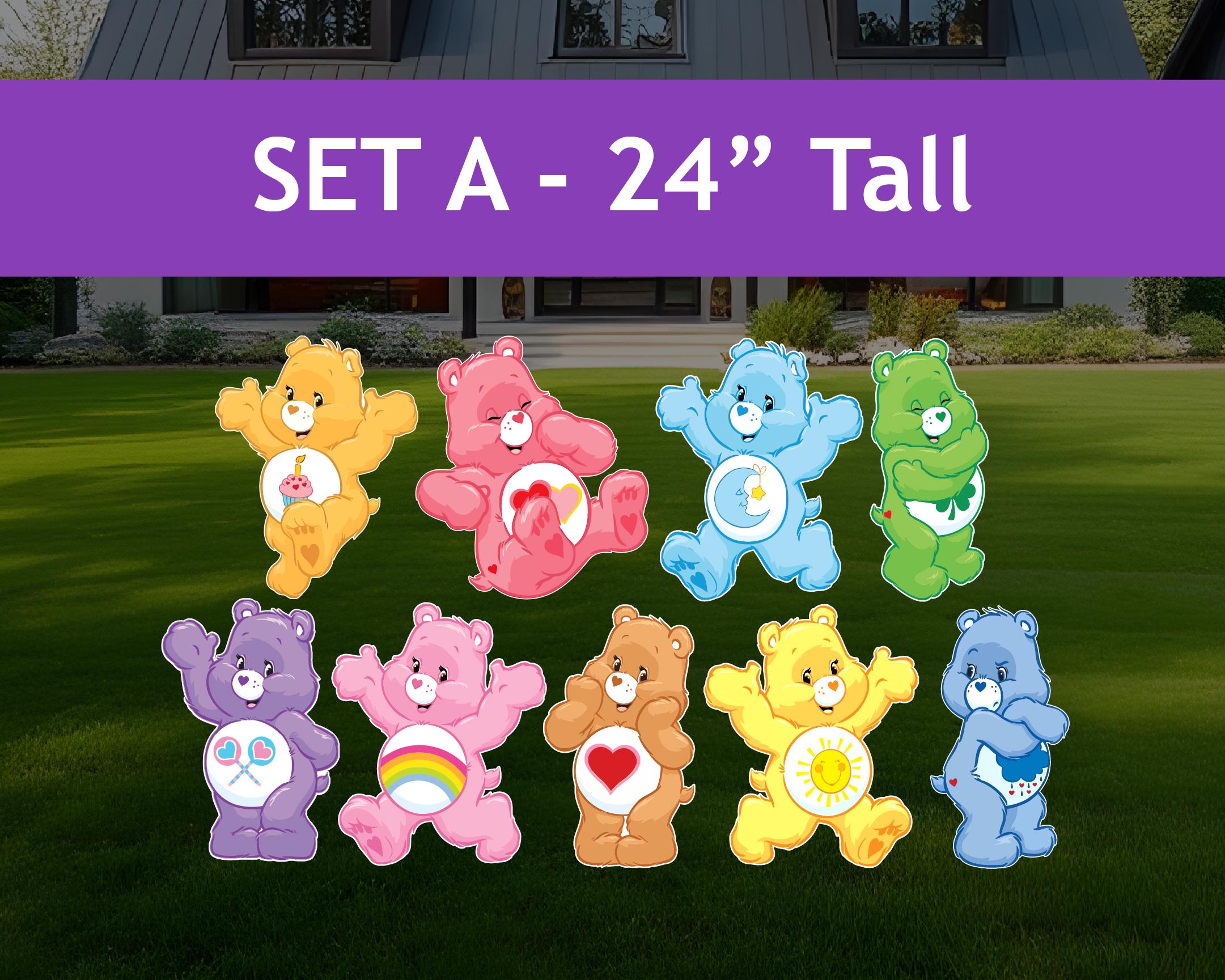 Care Bears Big Cutout, Care Bears Decor, Lawn Sign, Birthday, Yard ...